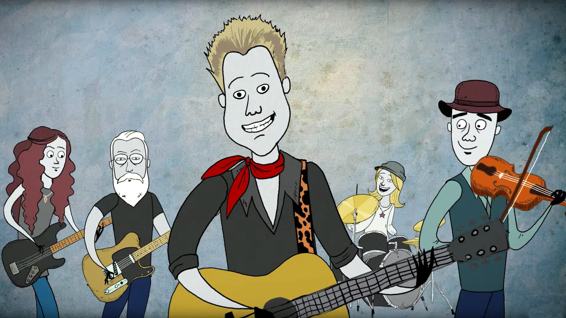 “Capital Crime” by the The Three Jacks in an animated music video by ...